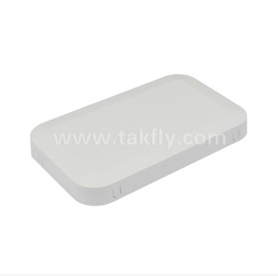 China TKS-1806-01D Fiber Wall Outlet – 1-Port Termination for FTTH and Work Area Subsystems for sale