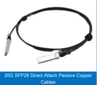 China 25G SFP28 Direct Attach Passive Copper Cables | High Quality and Fiber Optical Network for sale
