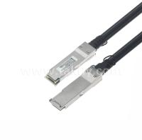 China 100G QSFP28 to 4x 25G SFP28 Passive DAC Breakout Cable – 100GbE, SFF-8636/8402 for sale