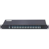 China 1U 19 Inch CWDM Mux 4CH 8CH 16CH 18CH WDM Mux Demux For OTN System for sale
