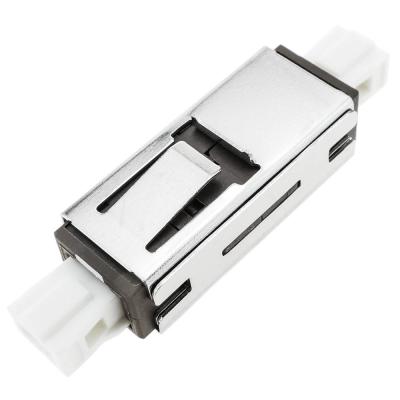 China MU to MU simplex metal material connection fiber optic adapter for sale