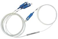 China 900um 2M 1x2 SC APC UPC Fiber Optic PLC Splitter Optic PLC Splitter for sale