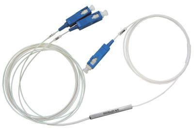 China 900um 2M 1x2 SC APC UPC Fiber Optic PLC Splitter Optic PLC Splitter for sale