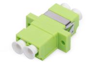 China OM5 Duplex LC MM Fiber Optic Adapter Multimode Patch Cord Testing for sale