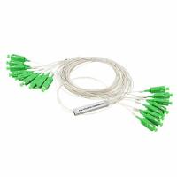 China 1X16 SC APC SM 0.9mm G657A1 Fiber Optic PLC Splitter for sale