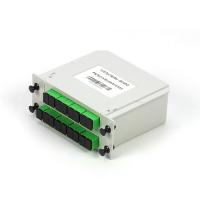 China 1*16 SC/APC SM G657A1 LGX Cassette Type Fiber Optic PLC Splitter in Network for sale
