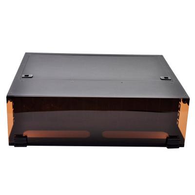 China 3U Rack Mount 144 Ports MPO Cassette Module Max 288 Fibers for sale