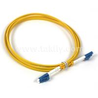 China DX Single Mode OS2 3.0mm G652D LSZH Fiber Optic Patchcord LC UPC To LC UPC for sale