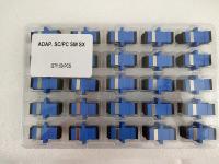China Blue SC To SC Simplex Adapter Flanged Telecommunication Network for sale