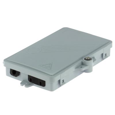 China Outdoor Indoor ABS FDP NAP FTTH Solution Wall Mount Junction Fiber Optic Cable Distribution Terminal Box for sale