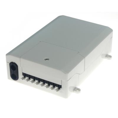 China FTTH 8 Port Outdoor ABS+PC NAP Wall Mount Junction Fiber Optic Terminal Box for sale