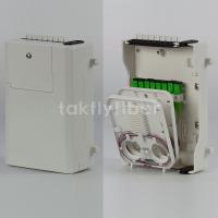 China Indoor Outdoor Wall Mounted 8 Port Fiber Termination Box For FTTH FTTX for sale