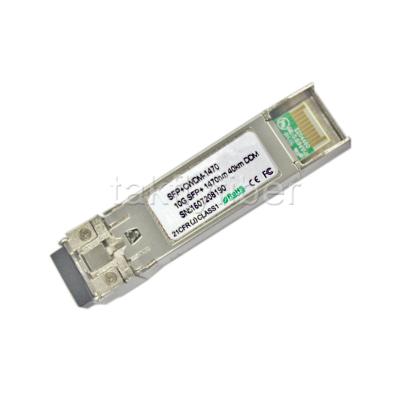 China 10G Base CWDM 40KM 60KM LC 16dB 20dB EML DFB 1270nm 1610nm 10Gbps SFP+ Transceiver Module for sale
