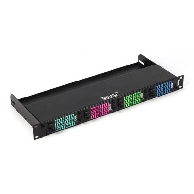 China New Design HD 1U 19 Inch 1156 Cores MPO Fiber Optic Patch Panel For Data Center for sale