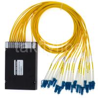 China 18CH CWDM Mux Demux Single Fiber Wavelength Division Multiplexing Monitor Port Optional for sale