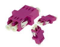 China Duplex LC UPC Multi Mode Fiber Optic Adapter In Fiber Telecom for sale