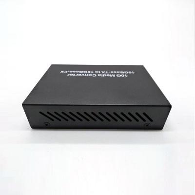 China 10G SM Singlemode Simpex SFP Fiber Optic Unmanaged Media Converter for sale