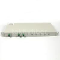 China GPON 2x32 Rack Mount PLC Splitter Single Mode G657A SCAPC For FTTX CATV for sale