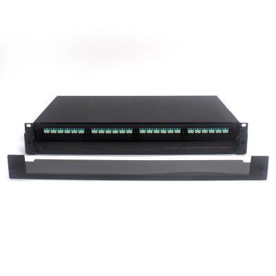 China 1U 96 Fibers MPO MTP Cassette Module Fiber Patch Panel for sale