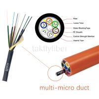 China 12C 24C 48C 96C GCYFTY Outdoor Fiber Optic Cable Non-Metallic HDPE GCYFXTY Air Blown Micro fO Cable for sale