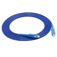 China 10m SC UPC SM PVC Simplex Armored Patch Cord G652D Spiral Steel Pipe for sale