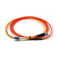 China Mode Conditioning Fiber Optic Patchcord with Low Insertion Loss ≤0.3dB LSZH Jacket Material and Customized Length for sale
