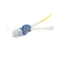 China Polarity Rotating 2.0mm LC PC Uniboot Duplex Fiber Optic Patch Cord with G657A1 Fiber for Network for sale
