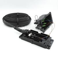 China 4 Port Dielectric Flat Loose Tube Cable OptiTap SC/APC MST H-Optic SC Optitap Terminal Box for sale