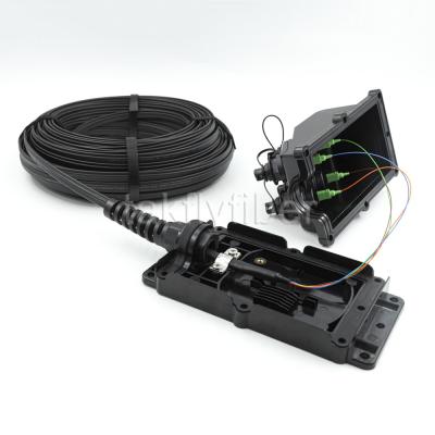 China 4 Port Dielectric Flat Loose Tube Cable OptiTap SC/APC MST H-Optic SC Optitap Terminal Box for sale