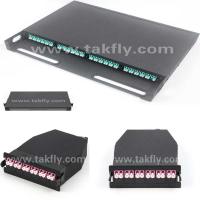 China Fiber Optic MPO Patch Panel MPO Cassette 12 Cores High Density for sale