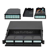 China MPO Patch Panel MTP Fiber Optic Distribution Frame For Data Center for sale
