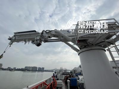 China hydraulic cylinder for the crane of the marine and ship with ceramic coating customized hydraulic cylinder factory for sale