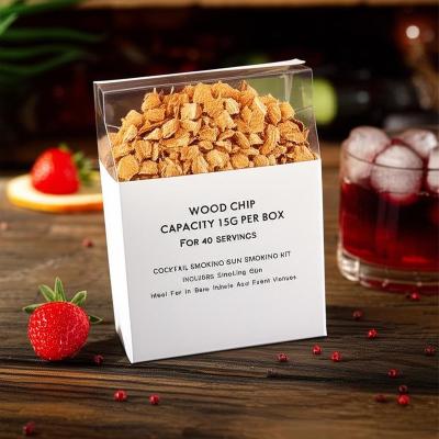 China Wood Chip Capacity 15g Per Box For 40 Servings Cocktail Smoking Kit Includes Smoking Gun Ideal For In Bars Hotels And Event Venues for sale