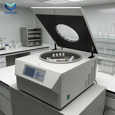 China Cenlee Tabletop Universal Chemical 12pcs Mojonnier Centrifuge Swing Rotor Stainless Steel Large Transparent Observation LCD for sale