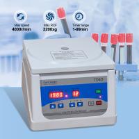 China TD4D Medical Centrifuge Machine 4000 RPM - for Blood/Urine/DNA Testing, Hospital ,Research Lab Equipment,r Serum, Plasma, Urine for sale