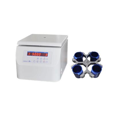China CenLee 5K Table Top Low Speed Large Capacity Centrifuge 500ml 5000r/min with Horizontal Rotor 12pcs Blood Centrifuge Machine Lab for sale
