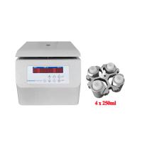 China Hot Selling Self-balancing 5000rpm  Overspeed Self-check Lab Centrifuge  with 4x250ml Tubes for Laboratory for sale
