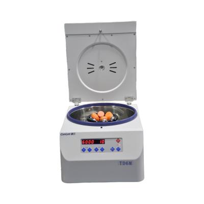 China 300ml TD6M Centrifuge Speed 6000rpm Clinical Lab Centrifuge for sale