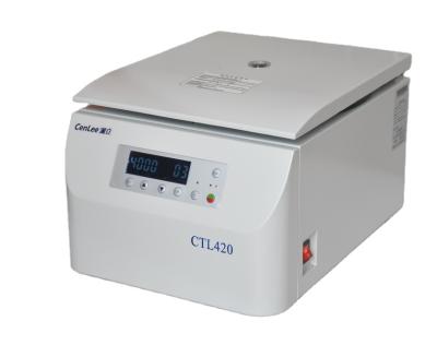 China CTL420 Bechtop Low Speed Centrifuge with 12 Placer 20ml Laboratory Equipment Horizontal Medical Centrifuge for sale