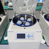 China Bar Available Large Capacity Centrifuge Low Speed 4x750ml 4x500ml Swing Rotor Cocktail Bar Purification Centrifuge Machine for sale