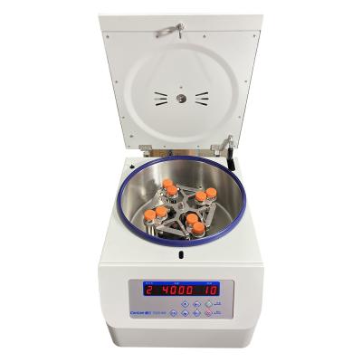 China Laboratory Low Speed Centrifuge Machine 4000rpm 48*5ml Vacuum Tube Swing Out Rotor Horizontal Centrifuge TDZ5-WS for sale