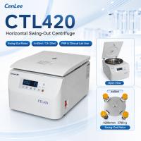 China CTL420 Swing Out Rotor P-R-P PRF Centrifuge 4200rpm 4x50ml Horizontal Low Speed Tabletop Lab Centrifuge for sale