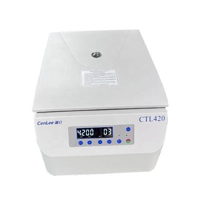 China CTL420 Horizontal for PRF Centrifuge Machine 4200rpm 12x20ml Swing Rotor Centrifuge Low-speed Automatic Balancing Centrifuge for sale