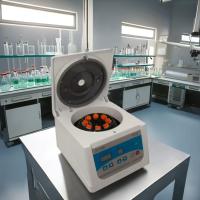 China Digital Microcomputer-Controlled Fully Automatic Lab Centrifuge Low Speed 4000rpm 2200xg Stainless Steel 8x10ml Capacity Plasma for sale