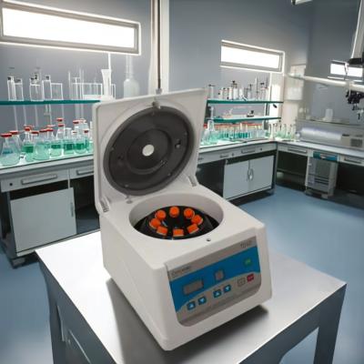 China Digital Microcomputer-Controlled Fully Automatic Lab Centrifuge Low Speed 4000rpm 2200xg Stainless Steel 8x10ml Capacity Plasma for sale