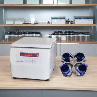 China Microcomputer-Controlled Tabletop Laboratory Centrifuge 2000ML Large Capacity Low Speed Basket Centrifuge Accessories for Lab for sale