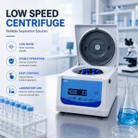 China Factory Customized Portable Clinical Laboratory Low Speed Centrifuge Table Top 4000rpm 12 Tubes Micro Lab Centrifuge for sale