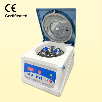 China High Quality Portable Low Speed Centrifuge with 8x10ml Digital Display Laboratory Centrifuge for sale