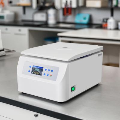 China Intelligent LCD Display Low Speed Centrifuge Machine with Brushless Motor 6000rpm 15ml for Clinical Biochemical Lab Hospital Use for sale