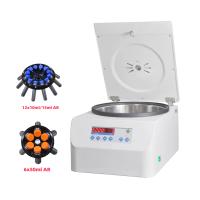 China Intelligent LCD Display Low Speed Centrifuge Machine with Brushless Motor 6000rpm 15ml for Clinical Biochemical Lab Hospital Use for sale